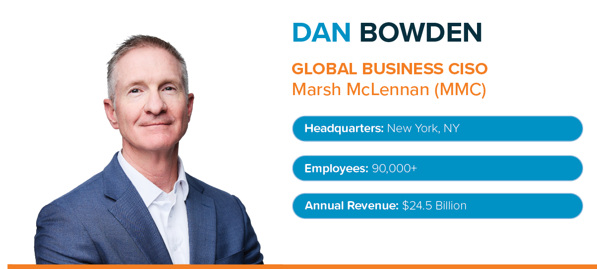 Profile: Dan Bowden, Global Business CISO, Marsh McLennan